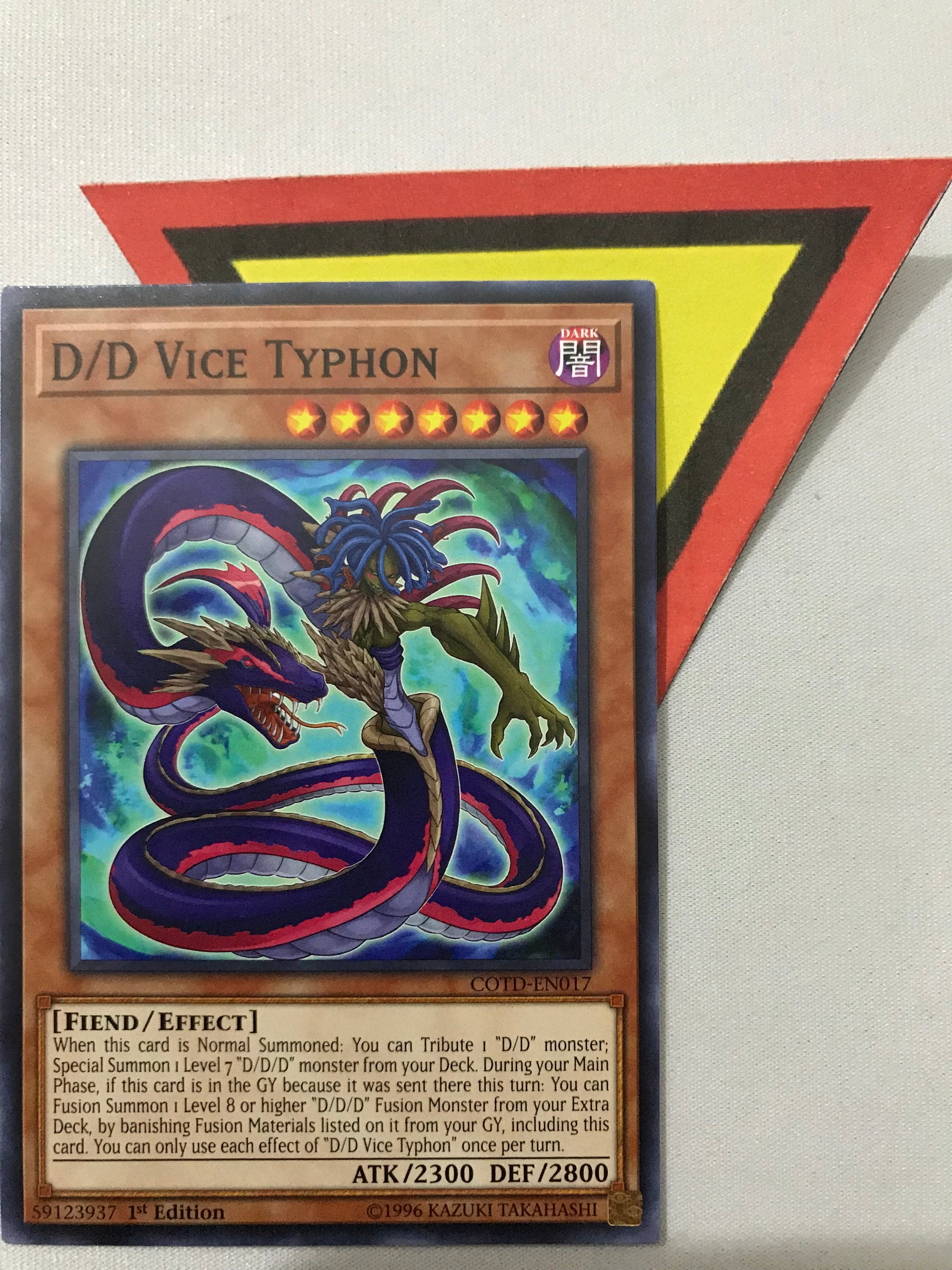 DD VICE TYPHON - COMMON - COTD-EN017 — Transcend Cards