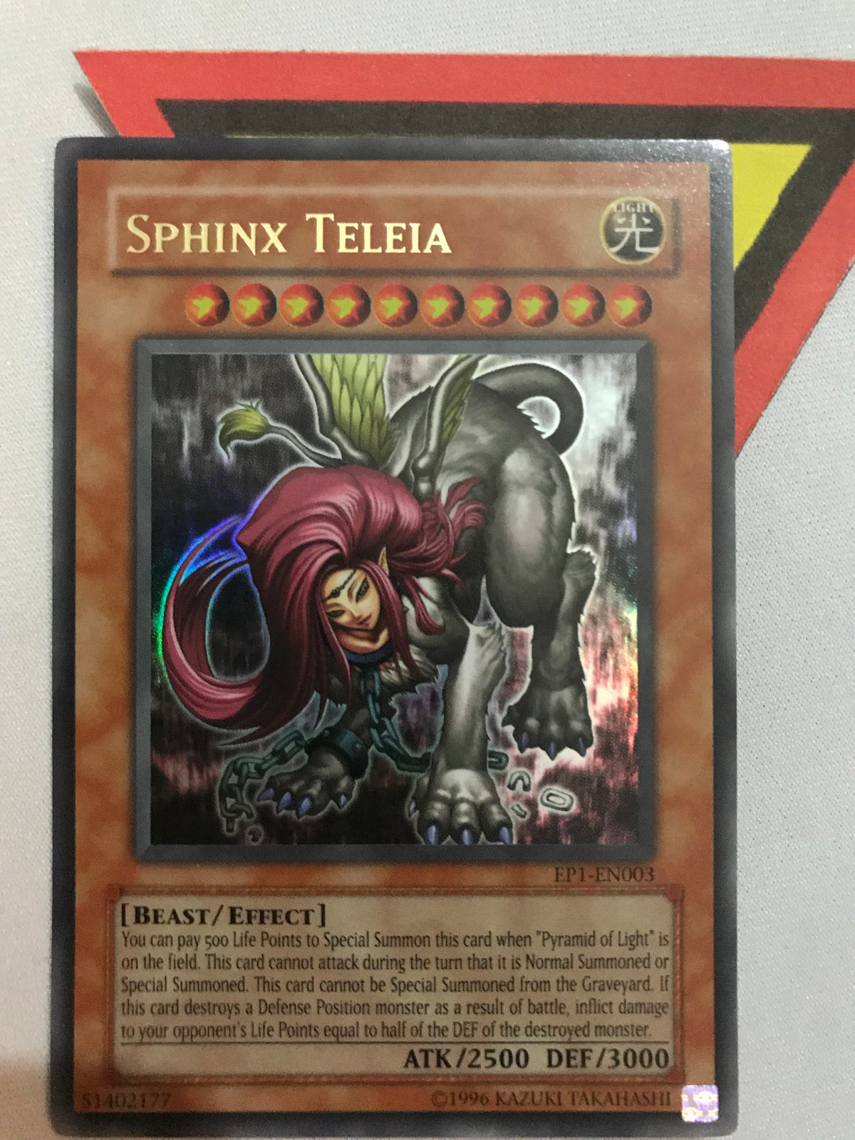 Sphinx Teleia / Ultra - EPI1-EN003 — Transcend Cards