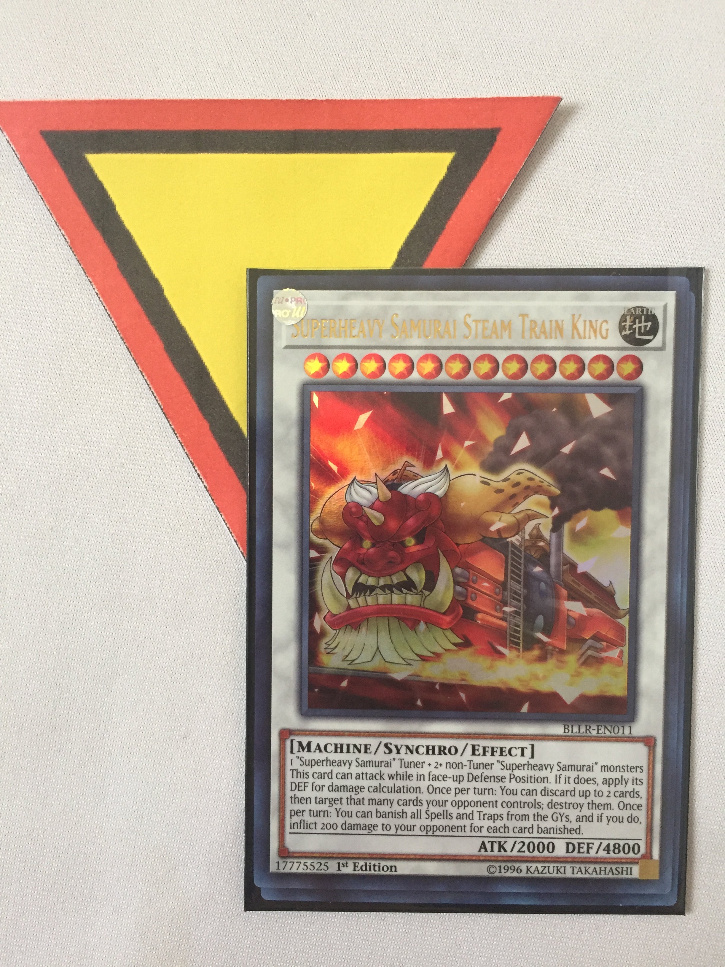 SUPERHEAVY SAMURAI STEAM TRAIN KING - ULTRA - BLLR-EN011 - 1ST — Transcend Cards