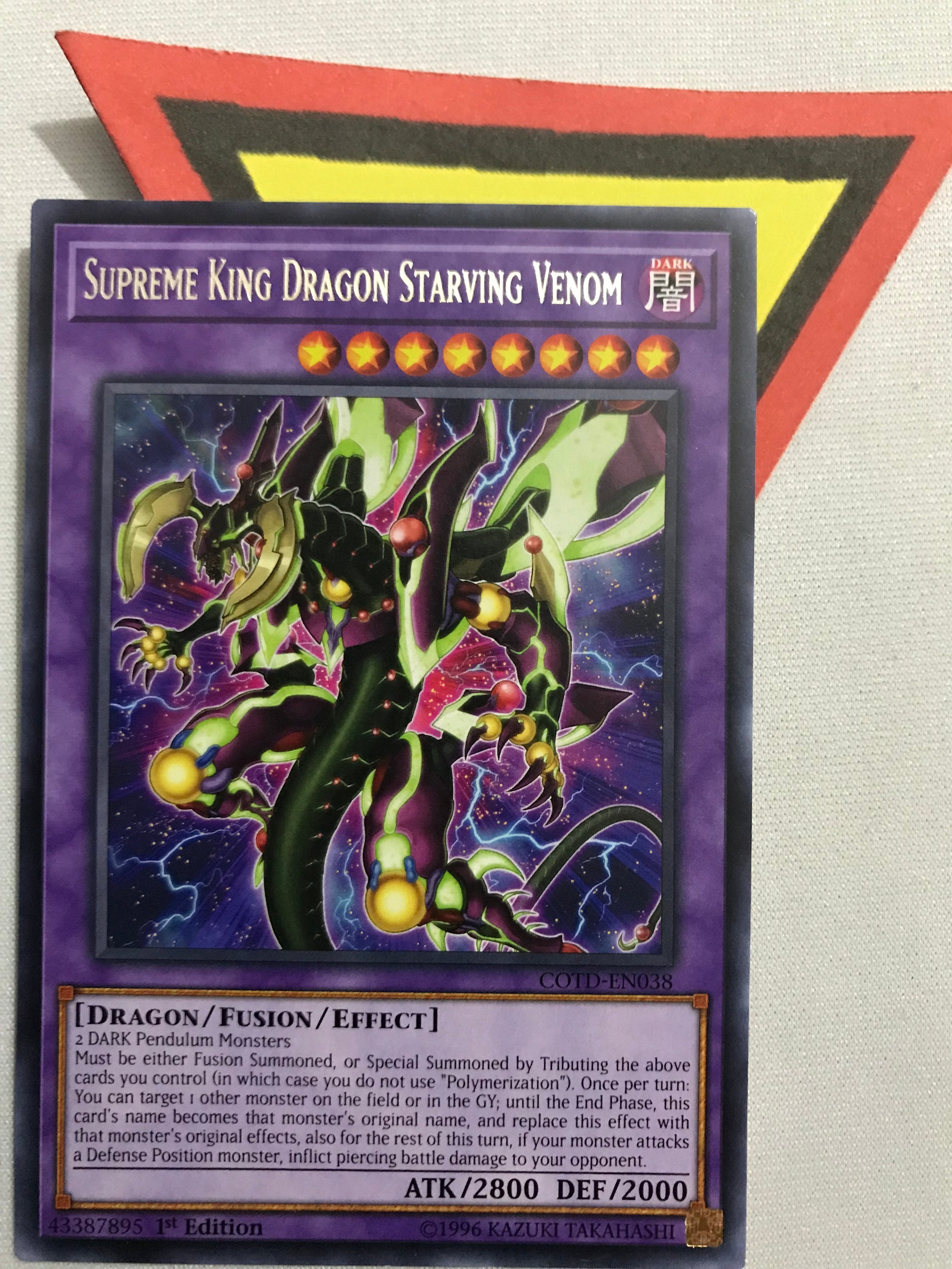 Supreme King Dragon Starving Venom