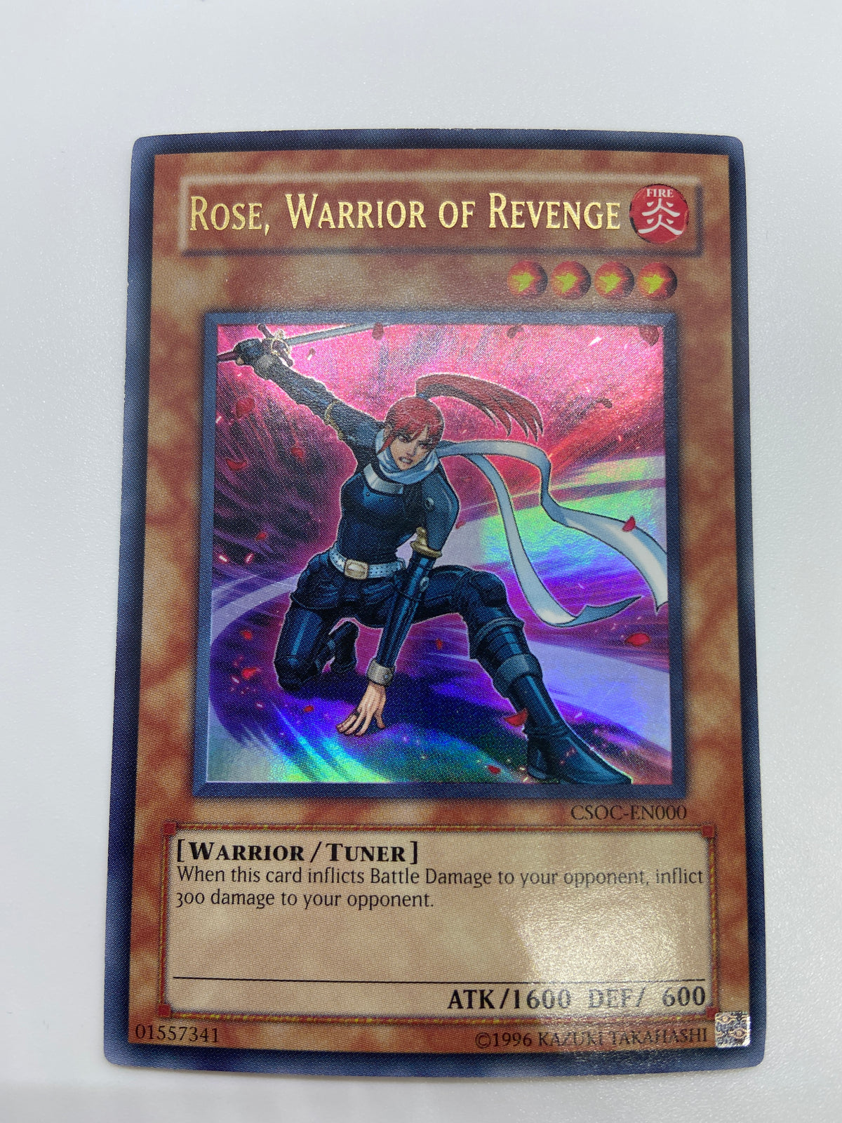 Rose, Warrior of Revenge / Ultra - CSOC-EN000 — Transcend Cards