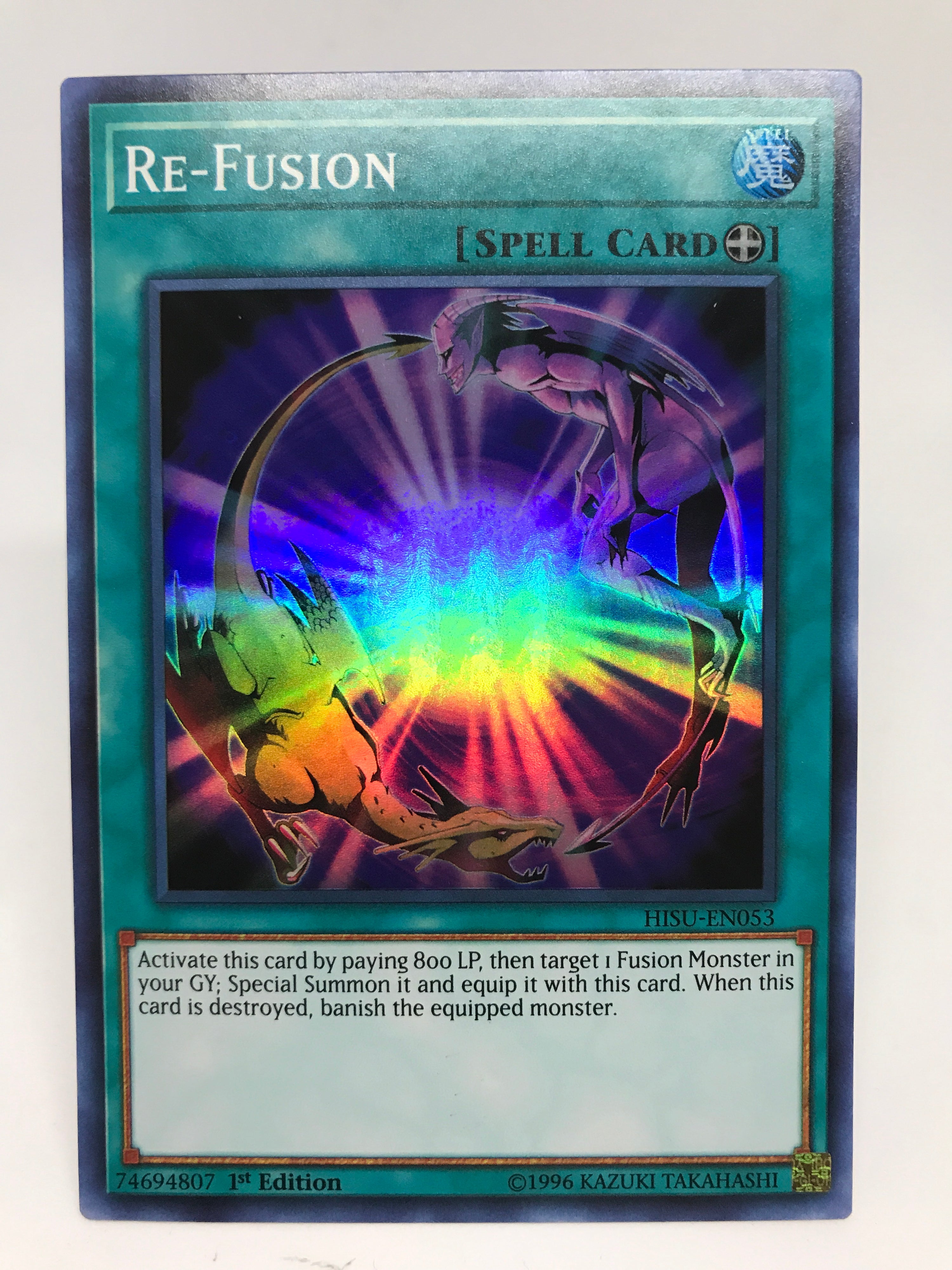 Yugioh! Re-Fusion / Super - HISU-EN053 - 1st — Transcend Cards