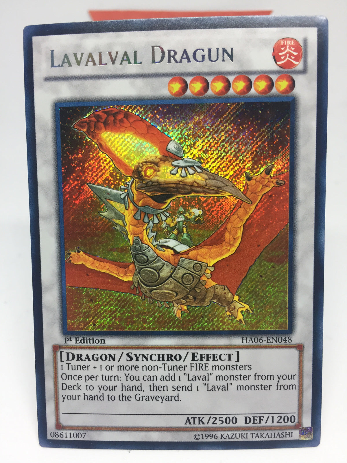 Lavalval Dragun / Secret - HA06-EN048 - 1st — Transcend Cards