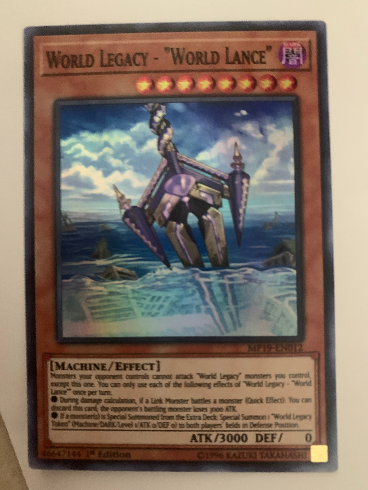 World Legacy - "World Lance" / Super - MP19-EN012 - 1st — Transcend Cards