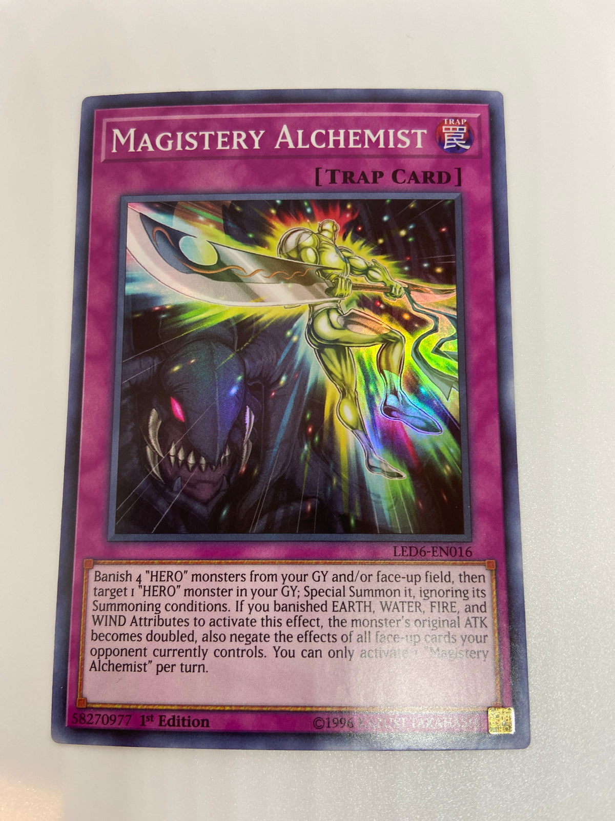 Magistery Alchemist / SUPER - LED6-EN016 - 1st — Transcend Cards
