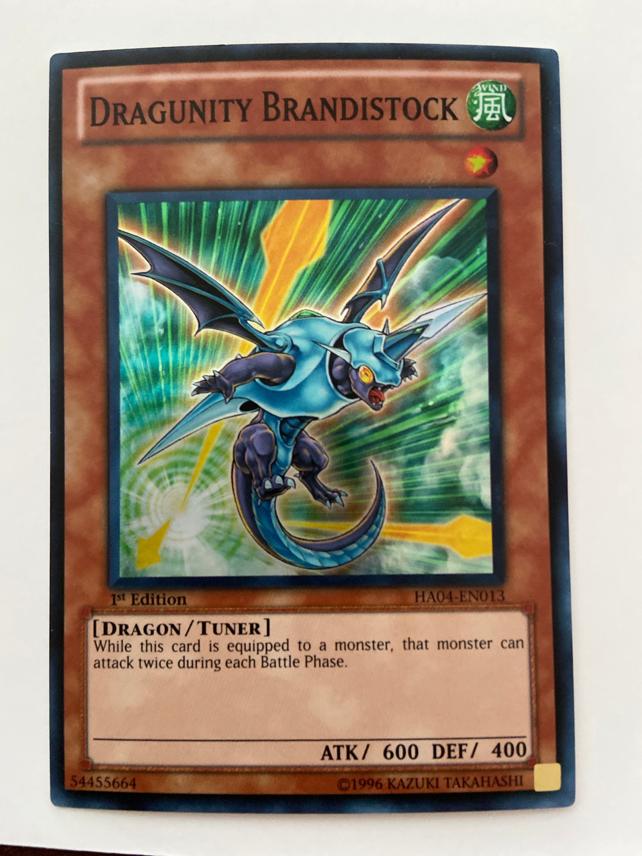 Dragunity Brandistock - Super - HA04-EN013 - 1st — Transcend Cards