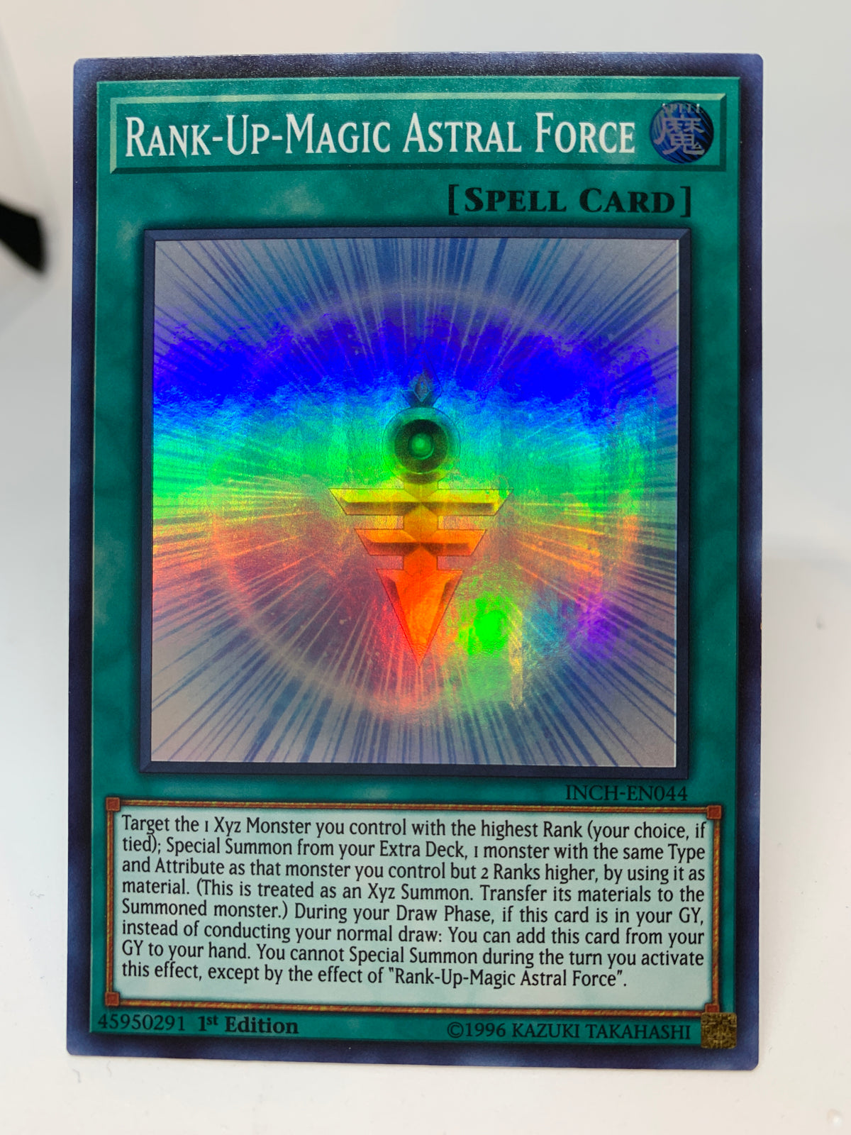 Yugioh! Rank-Up-Magic Astral Force / Super - INCH-EN044 - 1st ...