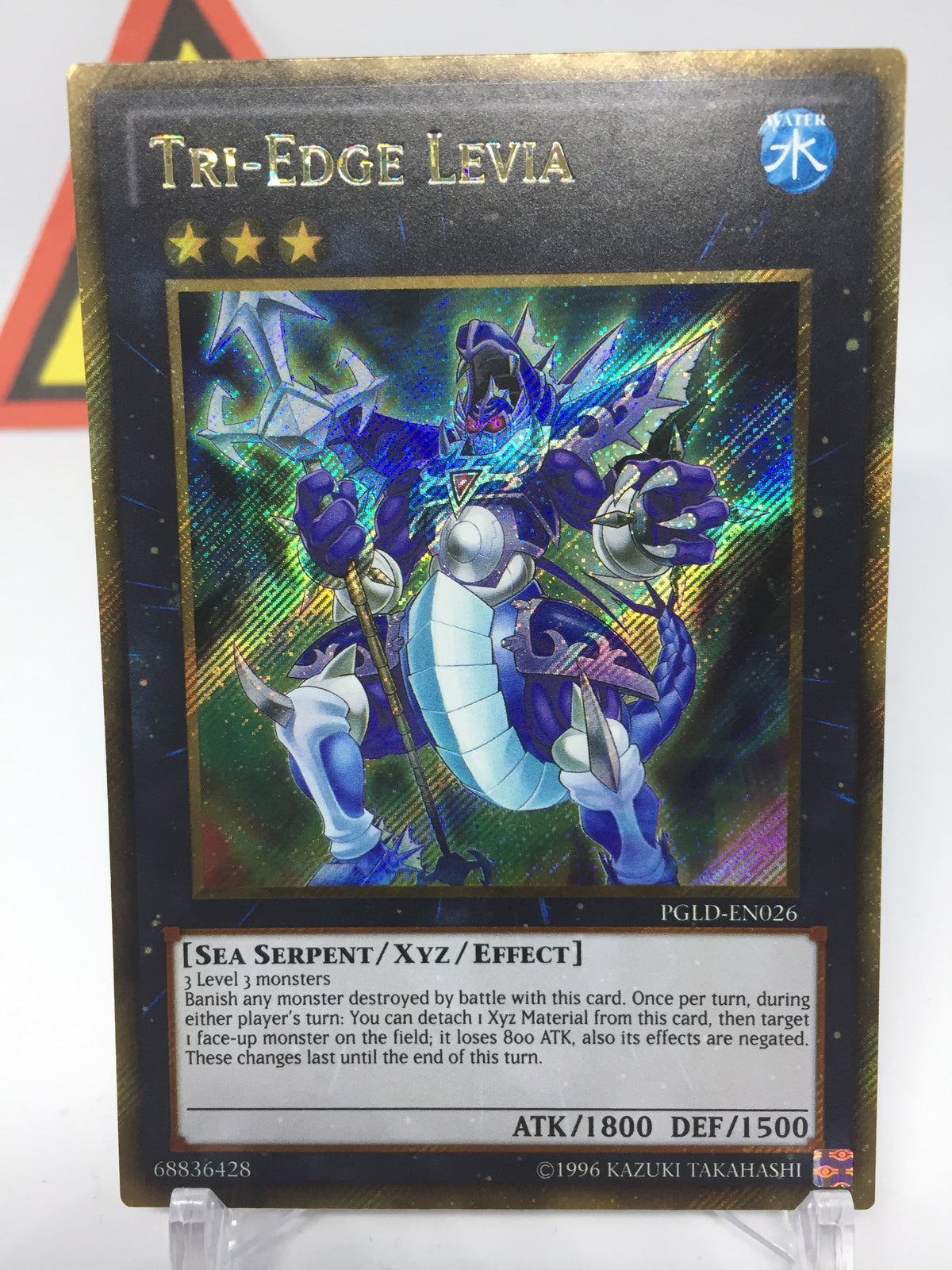 Tri-Edge Levia / Gold Secret - PGLD-EN026 - 1st/Unl — Transcend Cards