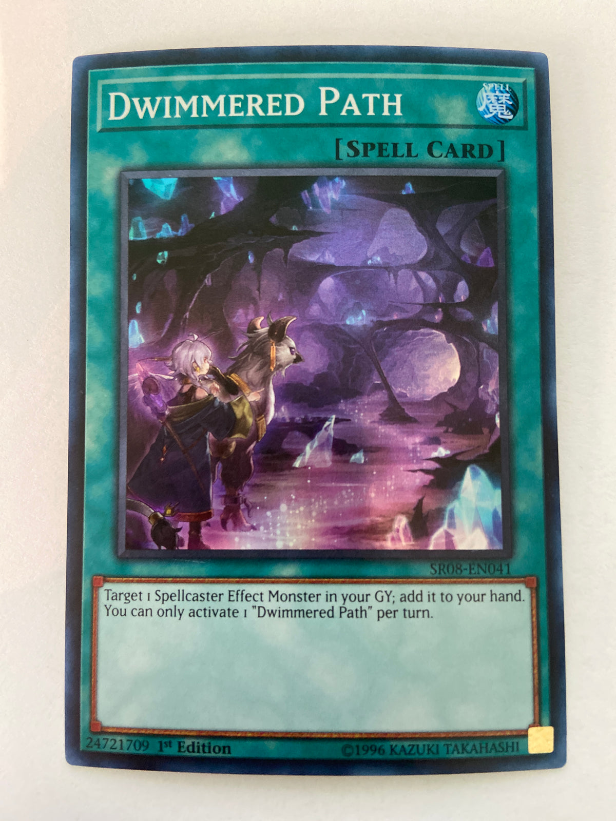 Dwimmered Path / Super - SR08-EN041 - 1st — Transcend Cards