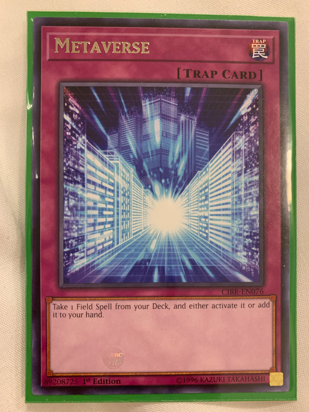 Metaverse / Rare - CIBR-EN076 - 1st — Transcend Cards