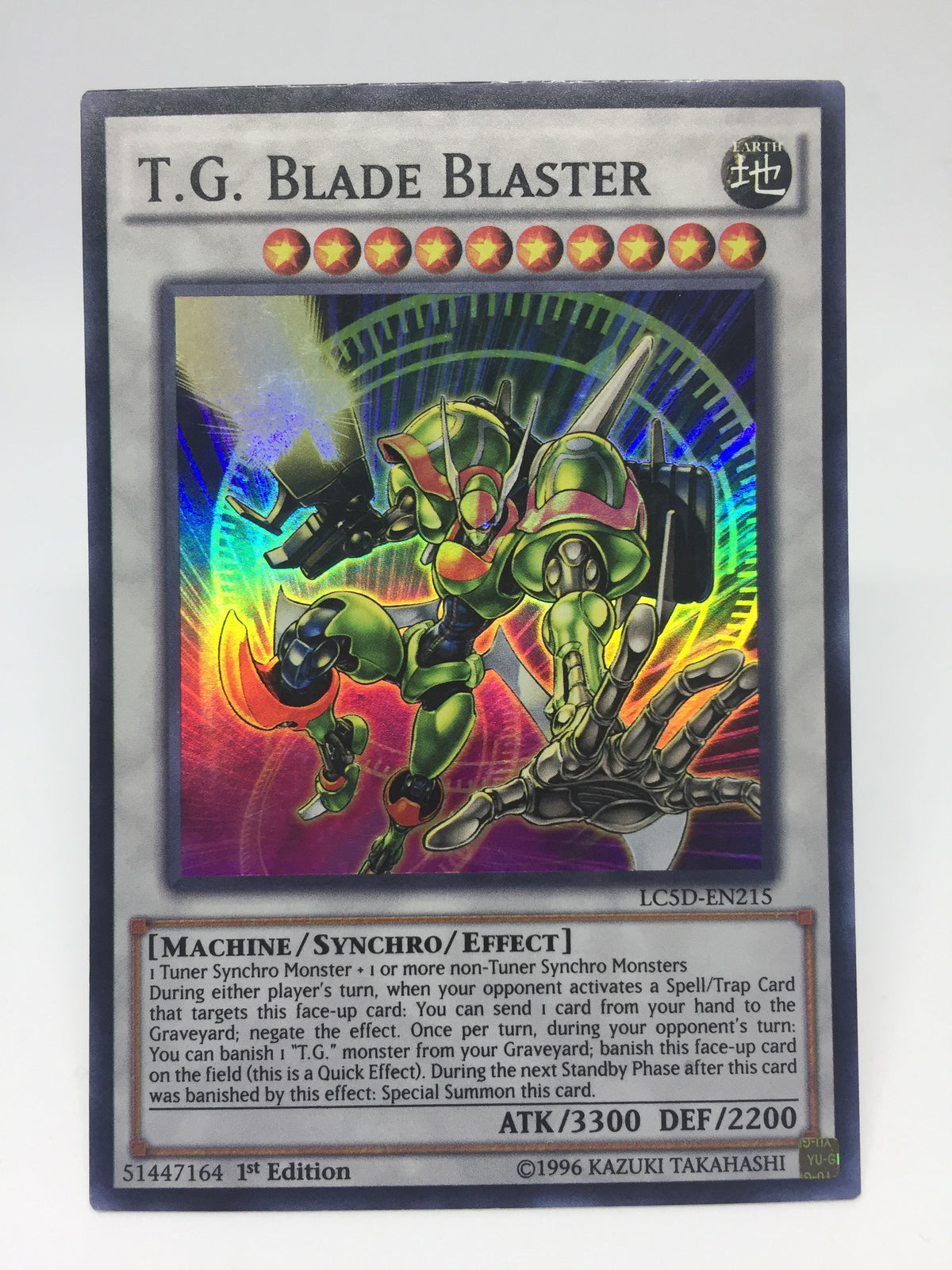 T.G. Blade Blaster / Super - LC5D-EN215 - 1st — Transcend Cards