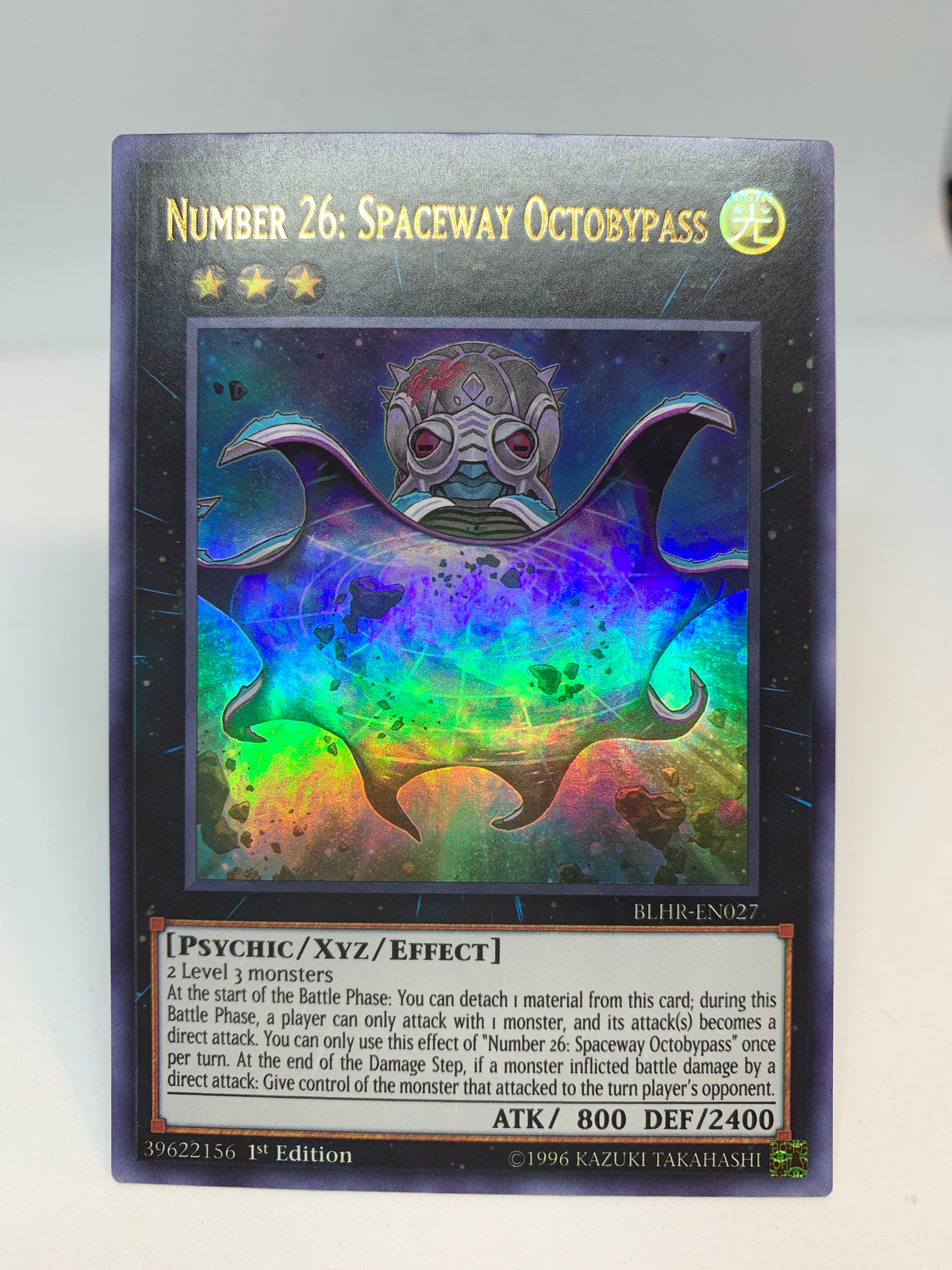 Yugioh! Number 26: Spaceway Octobypass / Ultra - BLHR-EN027 - 1st ...