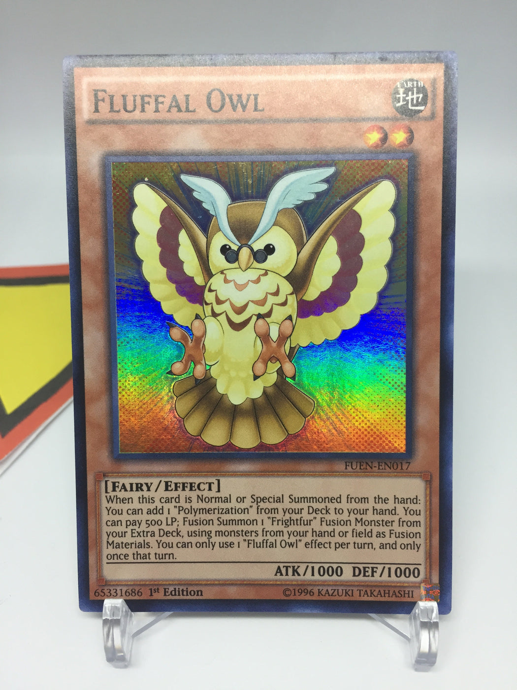 Fluffal Owl - Super - FUEN-EN017 - 1st — Transcend Cards